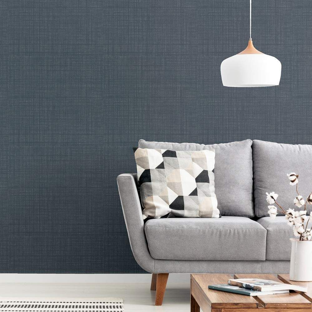 Weave Texture Dark Grey | Arthouse Plain Grey Wallpaper | 946006 Weave Texture Dark Grey | Arthouse Plain Grey Wallpaper | 946006
